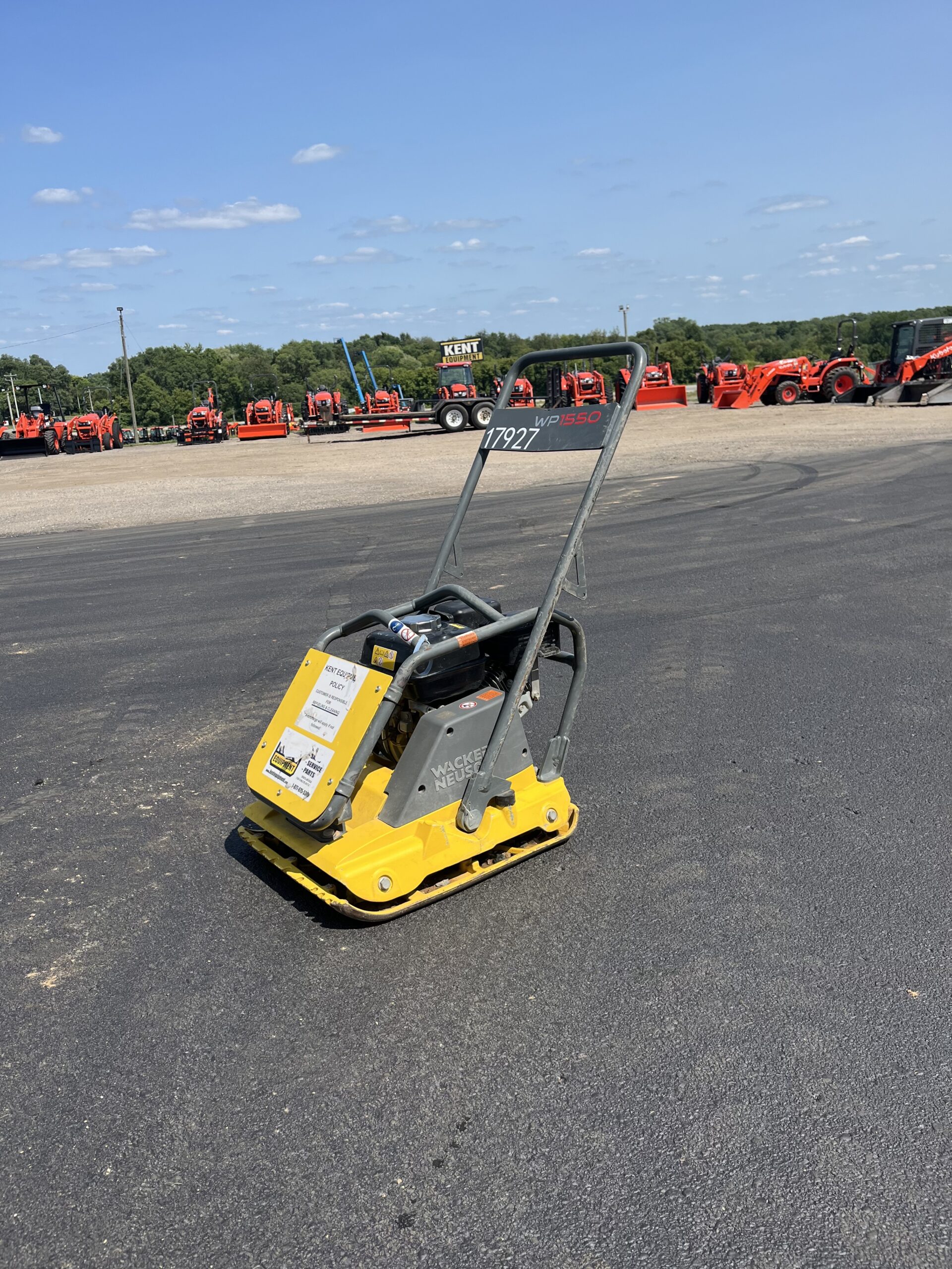 5hp Plate Compactor - Kent Equipment