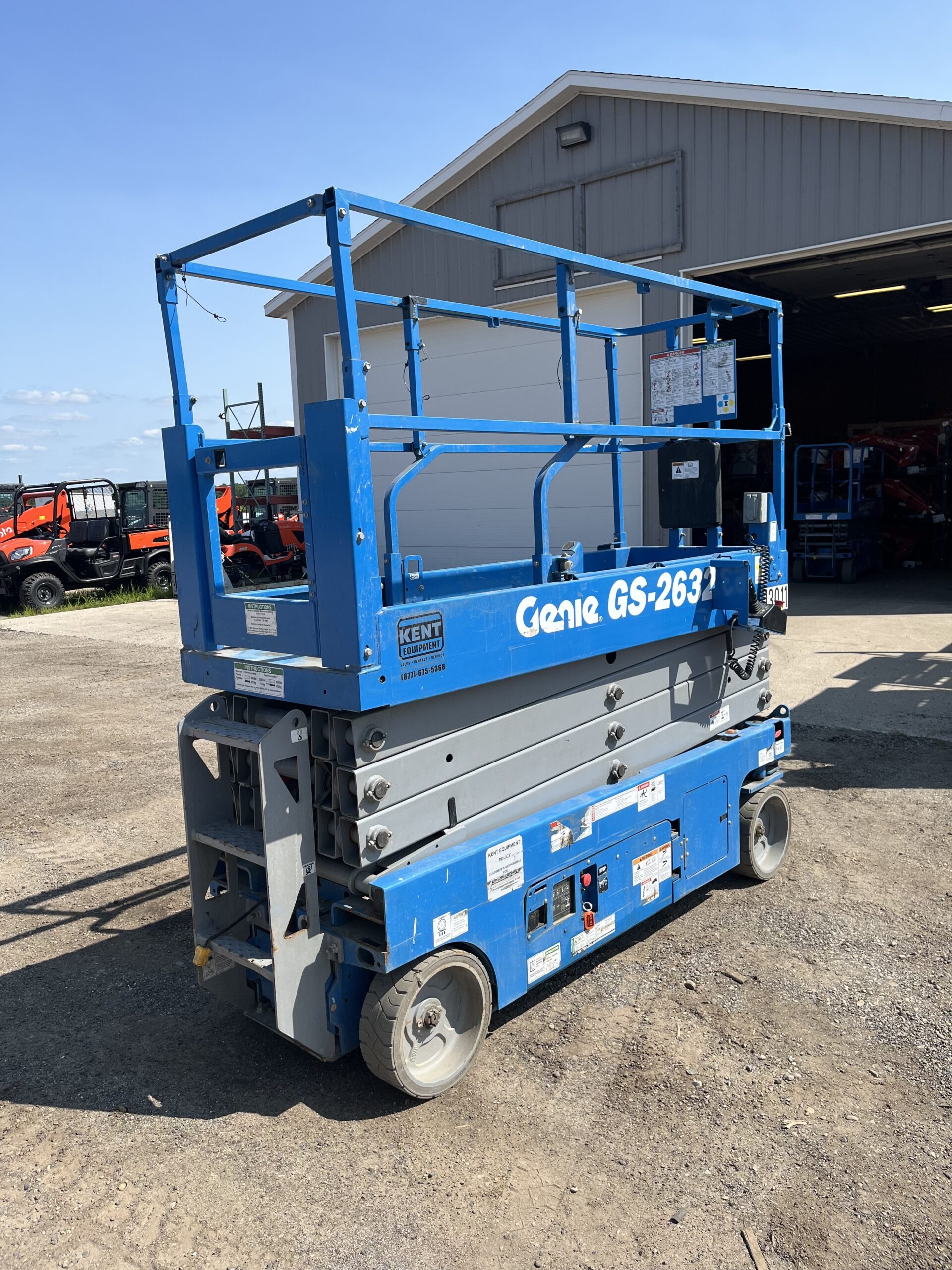 Genie 26ft Scissor Lift - Kent Equipment